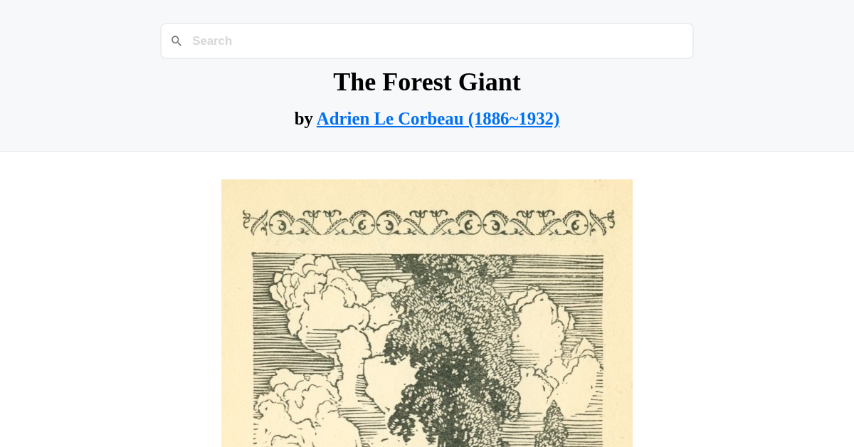 The Forest Giant