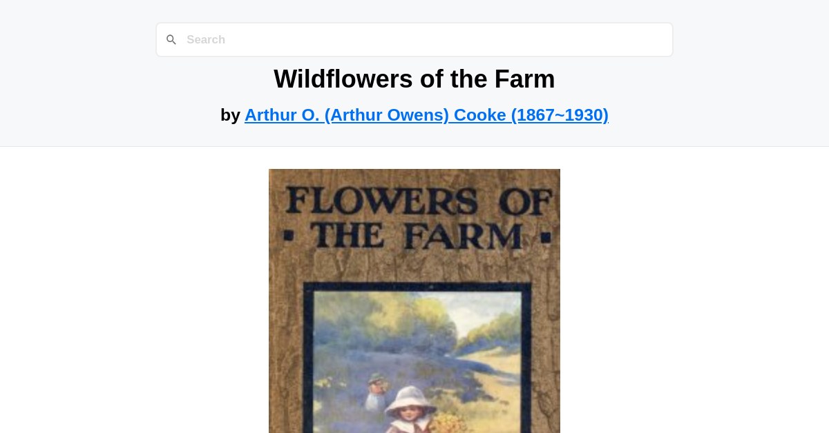 Wildflowers of the Farm