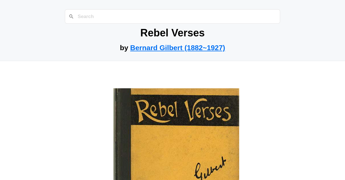 Rebel Verses