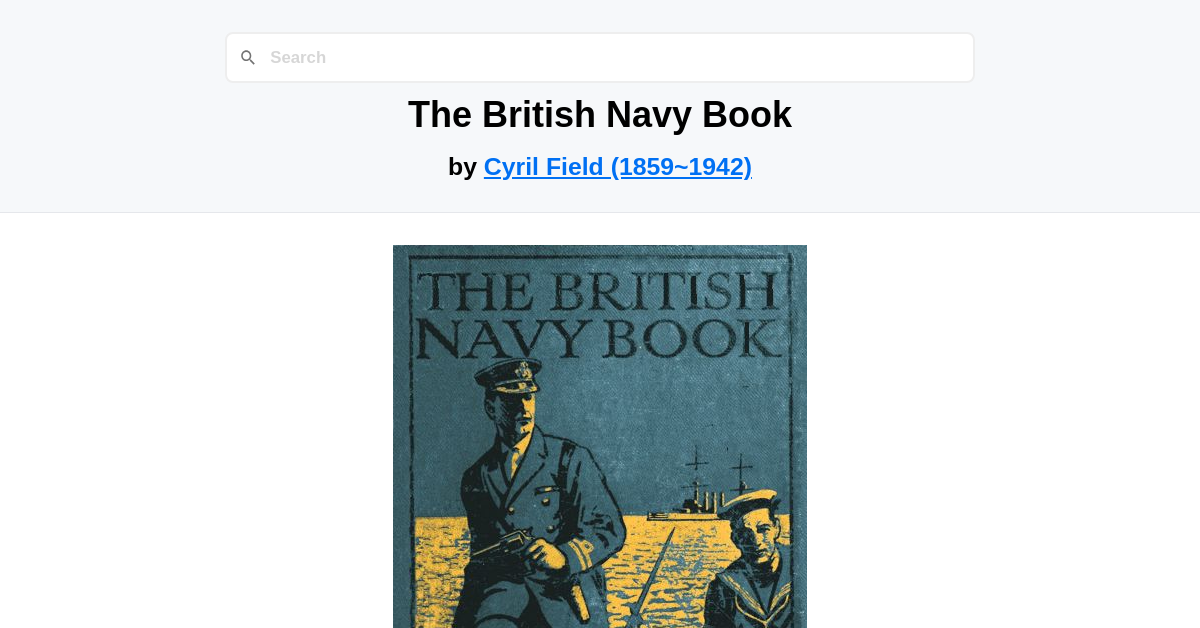 The British Navy Book