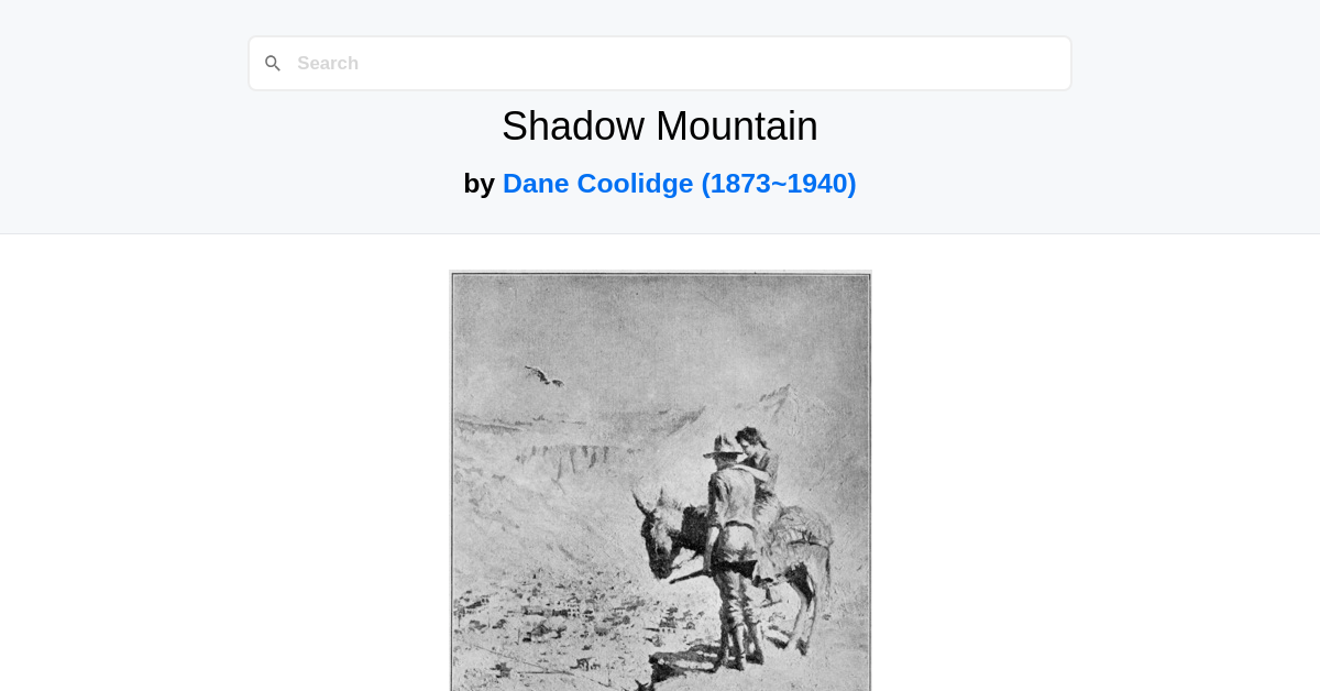 Shadow Mountain