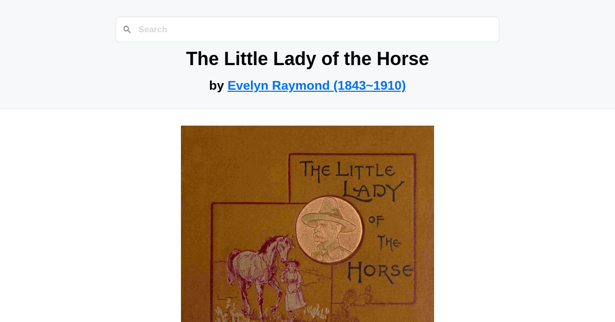 The Little Lady of the Horse