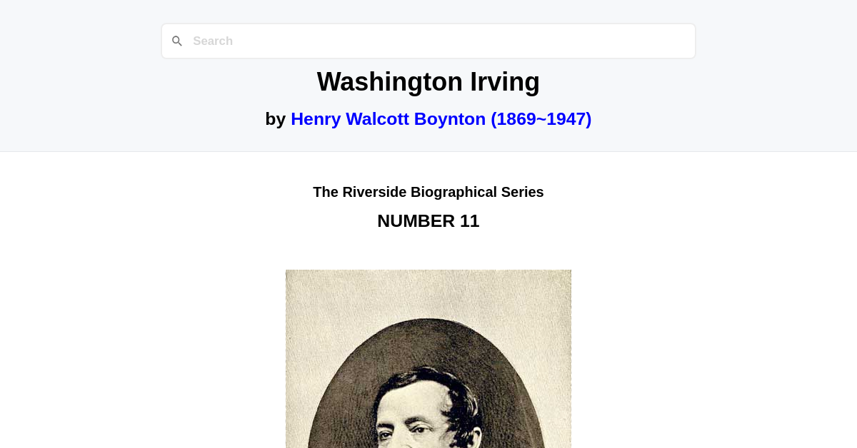 Washington Irving