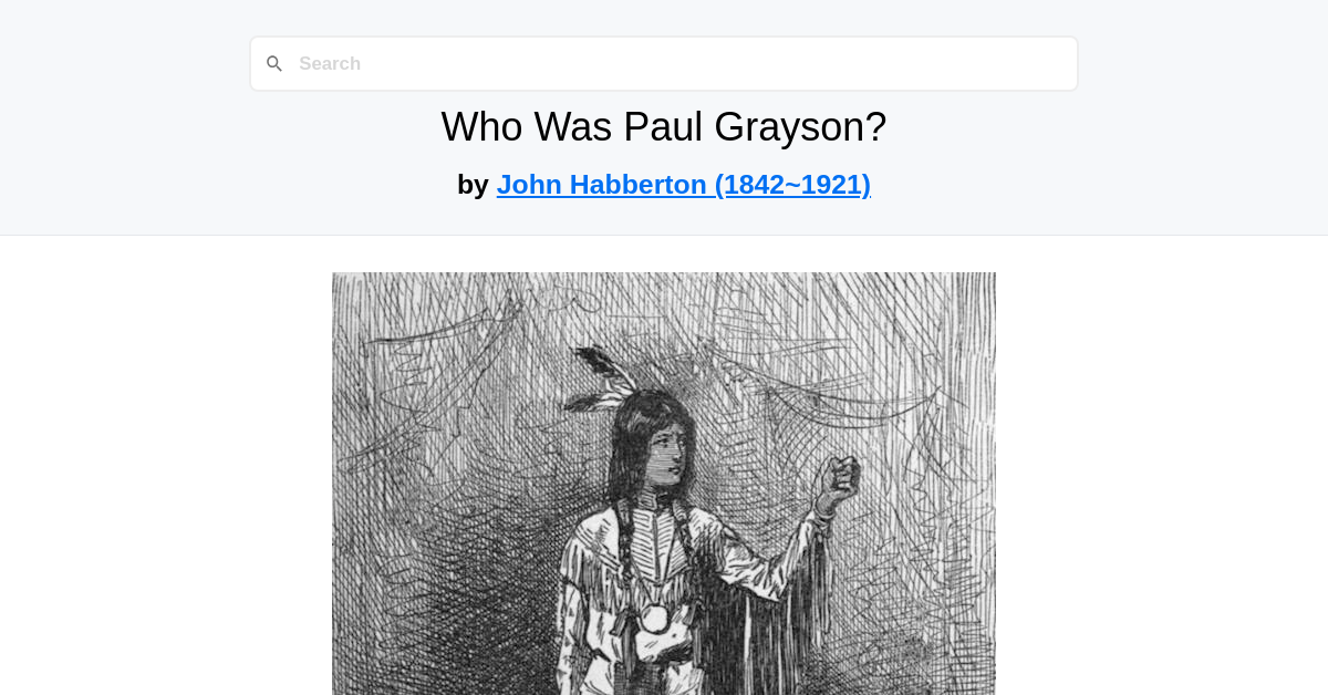 Who Was Paul Grayson?
