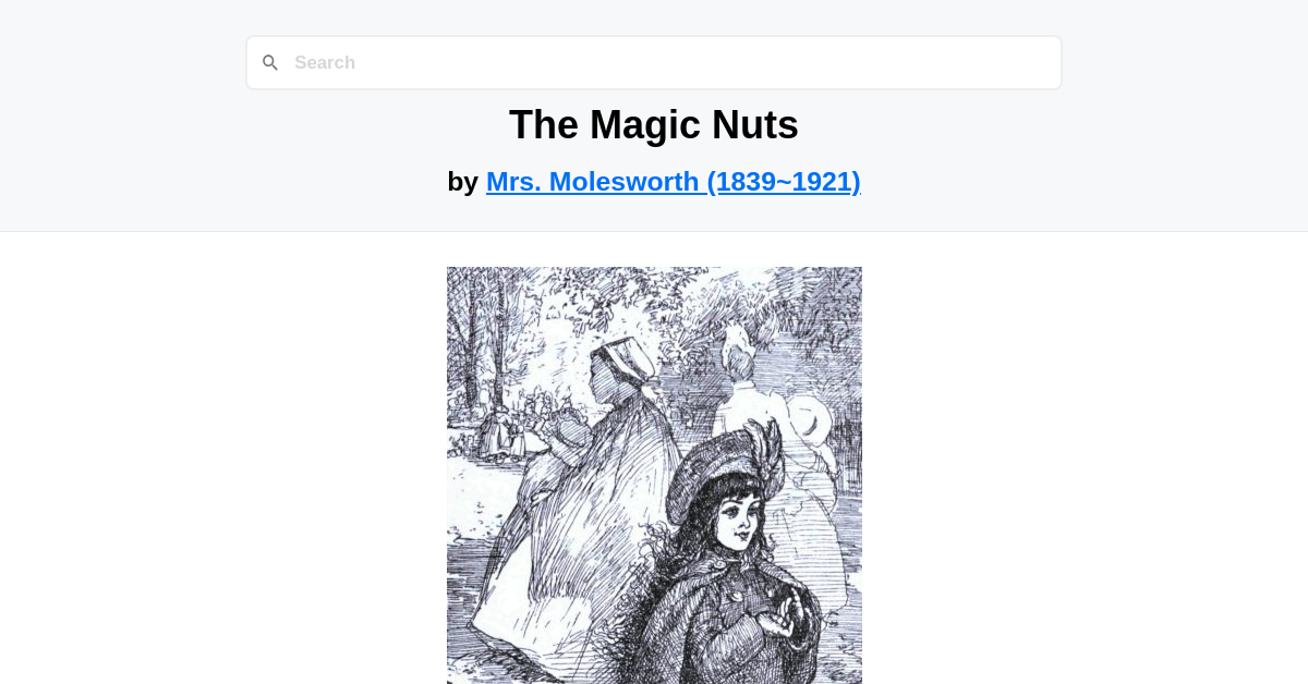 The Magic Nuts by Mrs. Molesworth (1839-1921)