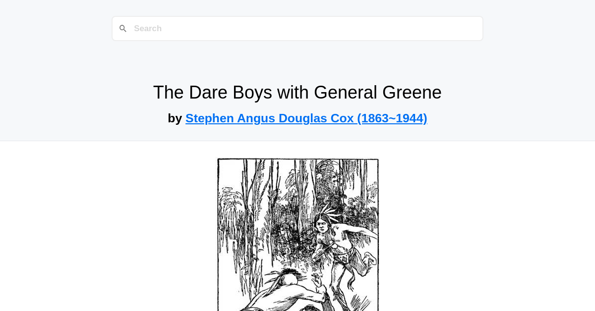 The Dare Boys with General Greene