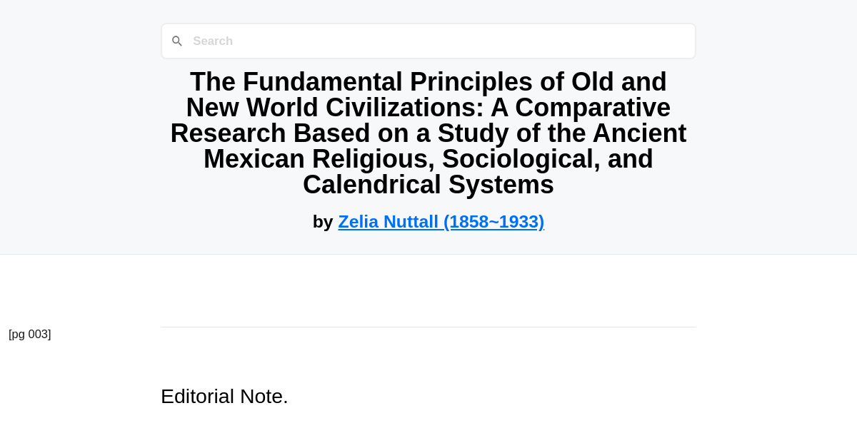 The Fundamental Principles of Old and New World Civilizations: A ...